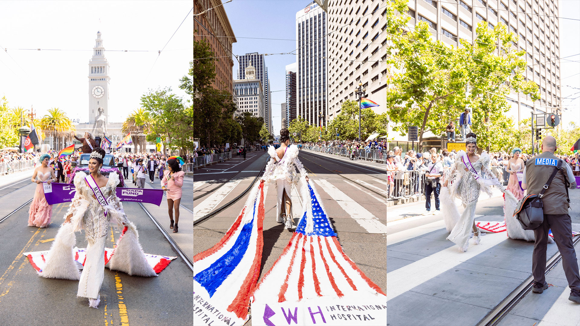Siam Phusri Shines at SF Pride 2025 | WIH Hospital News